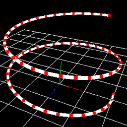 10.Ribbon and Track — Effekseer Help ドキュメント